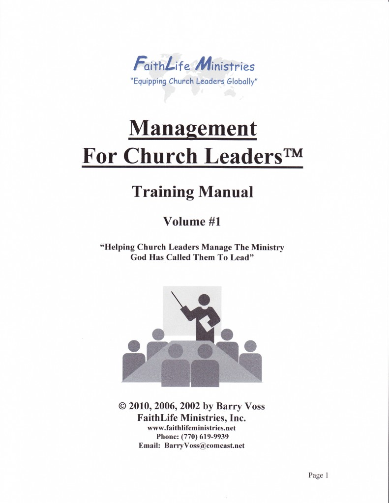 Management Training | FaithLife Ministries